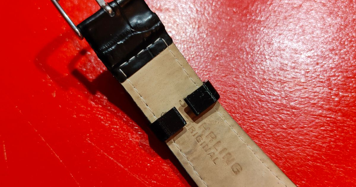 Watch Strap Lock by Pierre | Download free STL model | Printables.com