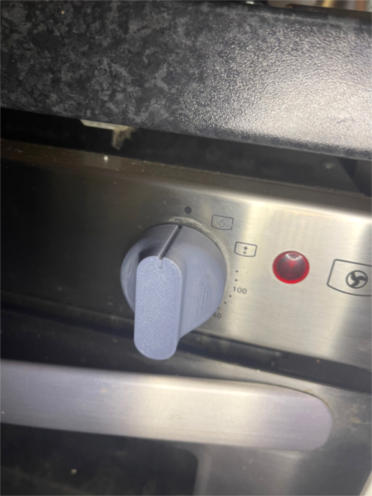 Gas Cooker Tap by Hex2000 | Download free STL model | Printables.com