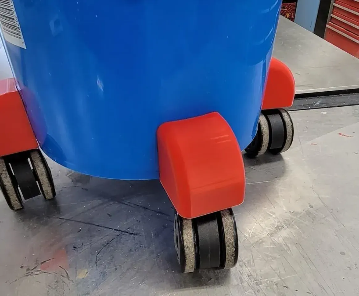 5 Gallon Bucket Caster Mounts by SUGAFREE | Download free STL model ...