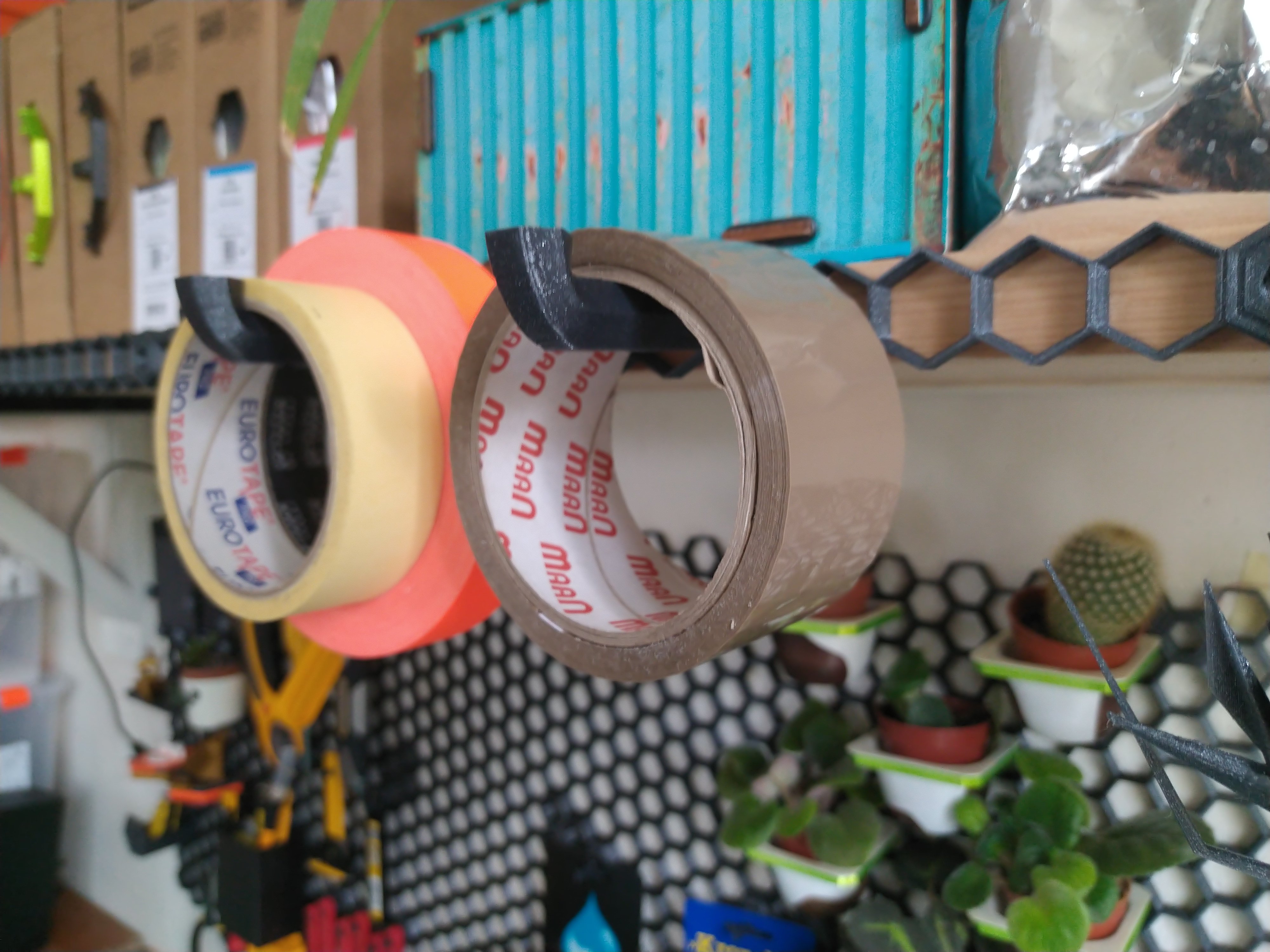 Single Honeycomb Wall Rows by Ania Kompa | Download free STL model ...