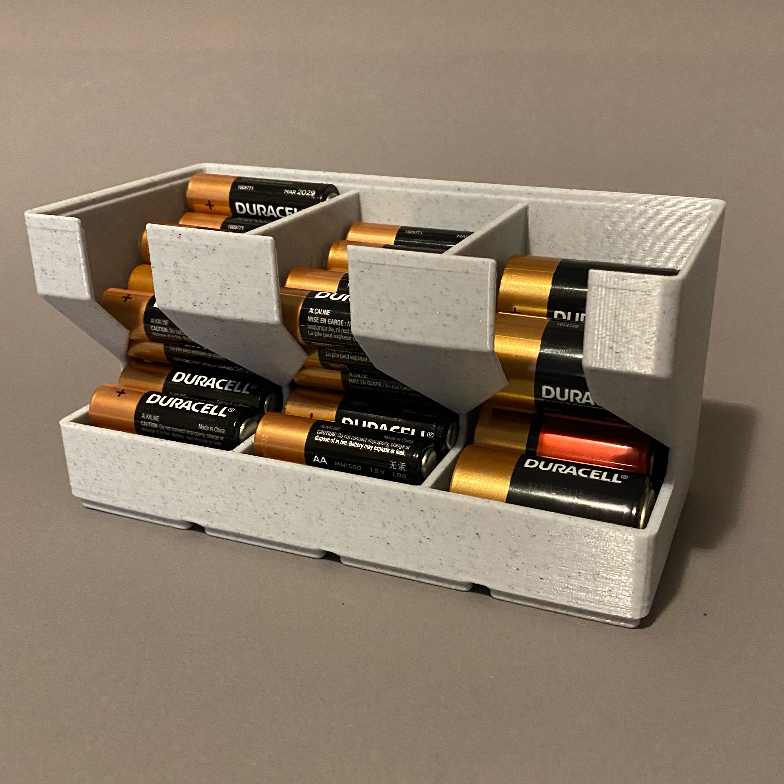 Gridfinity Battery Hopper By Kelly Egan Download Free STL Model
