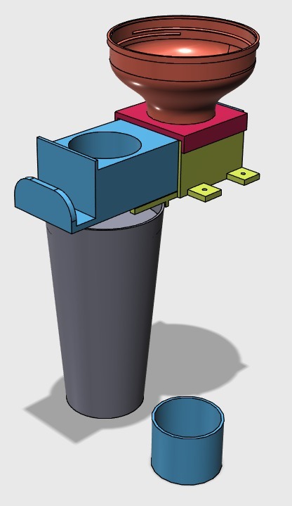 Protein Powder Dispenser by MakerDan | Download free STL model ...