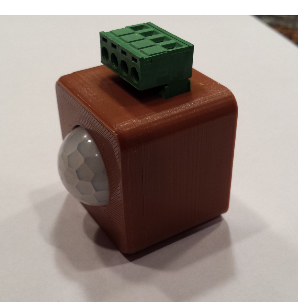 PIR Motion Sensor Case by MakerDan | Download free STL model ...