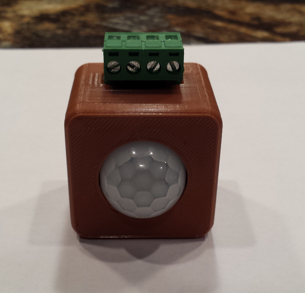 PIR Motion Sensor Case by MakerDan | Download free STL model ...