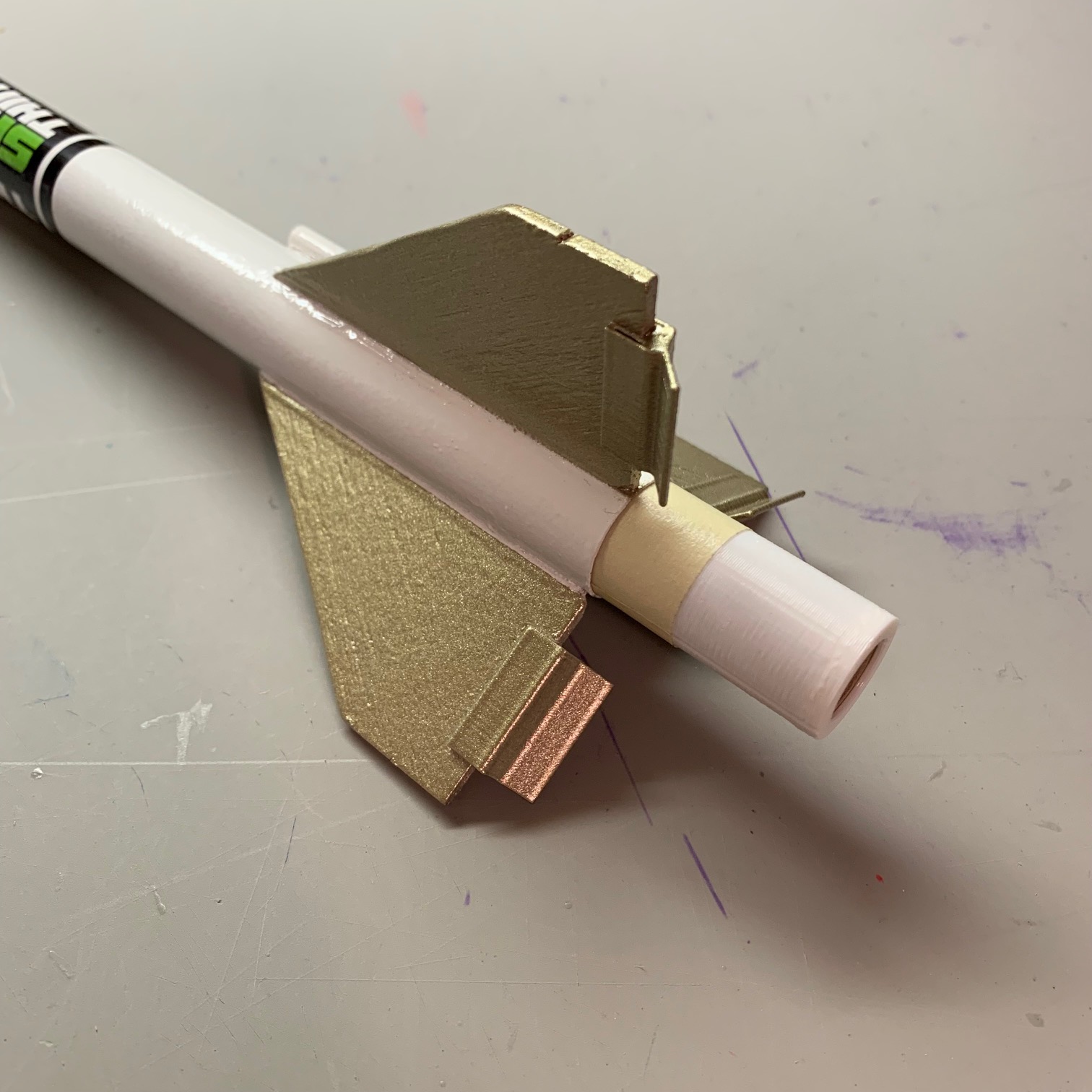 13mm to 18mm Model Rocket Motor Adapter by TperroneDesign | Download ...