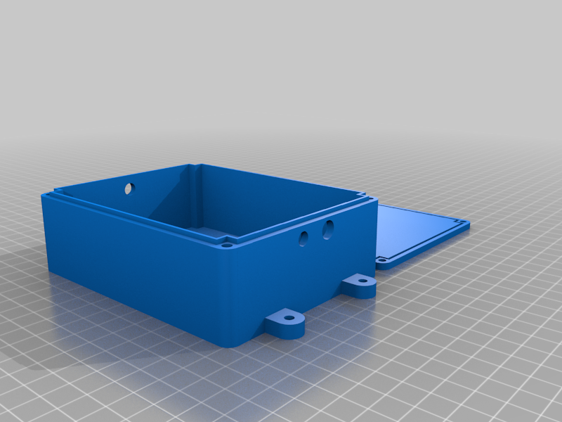 Parametric Outdoor Project Box by chrismyers2000 | Download free STL ...