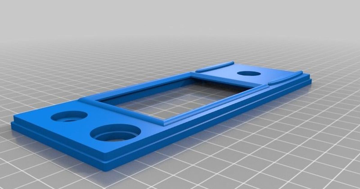 Ubitx Nextion 3 2 Front Panel By Chrismyers2000 Download Free Stl
