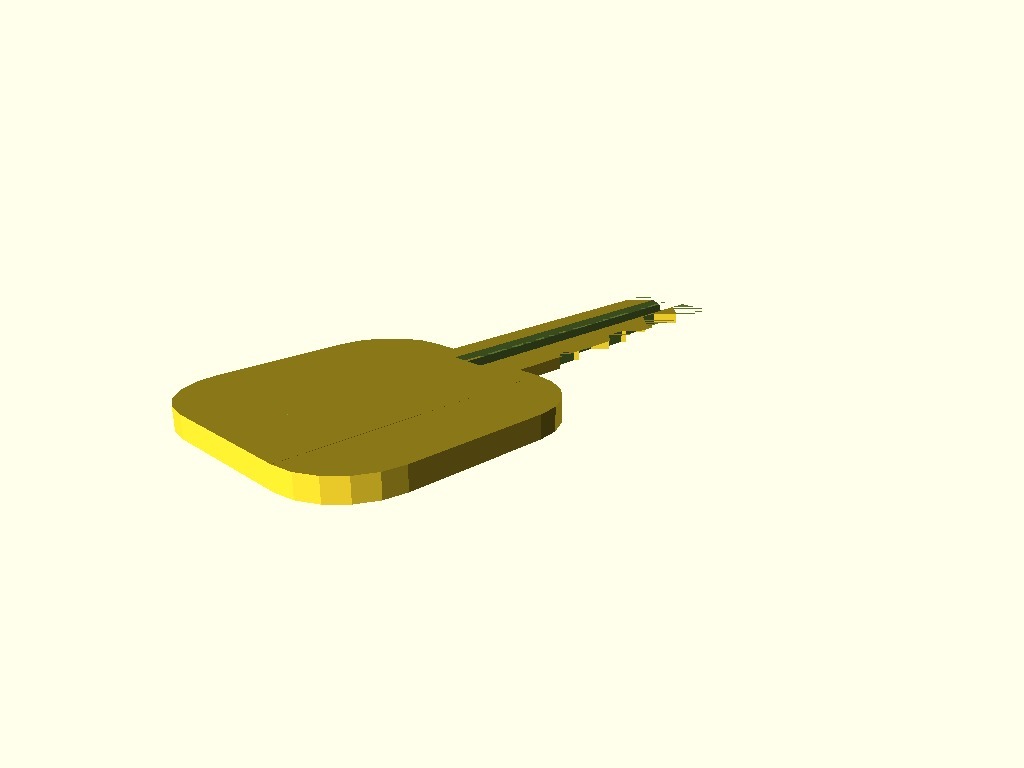 Kwikset KW1 House Key 5-Pin (Customizable) by chrismyers2000 | Download ...