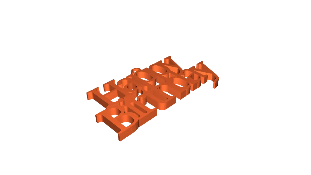 happy birthday Sign by Obitx | Download free STL model | Printables.com