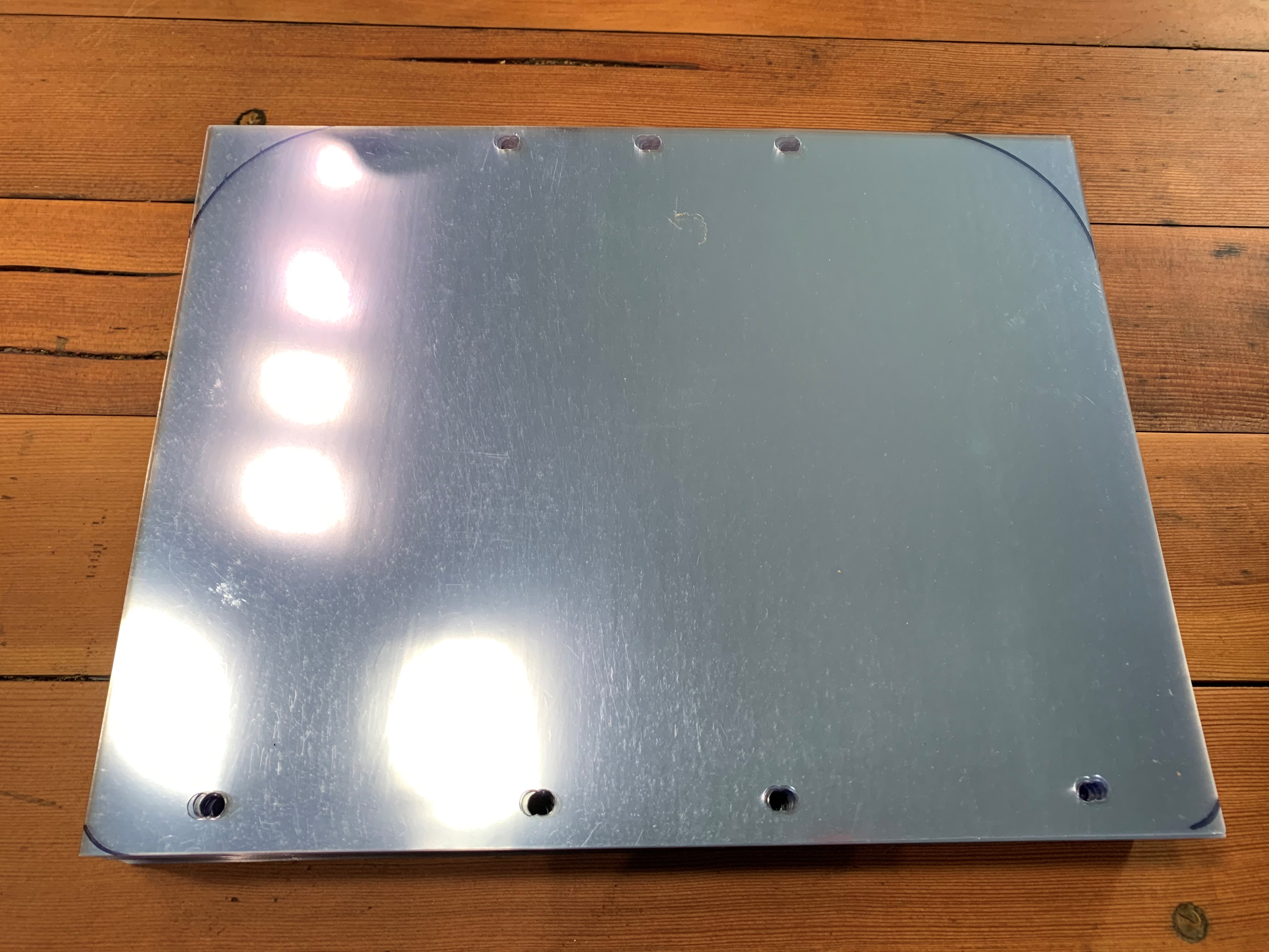 Hole Punch Template for Prusa RC3 Face Shield 4 Hole by Nickbaxter ...