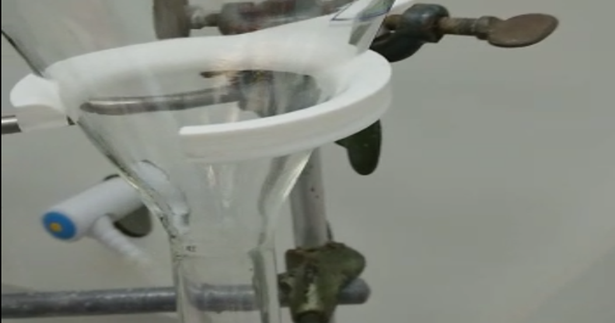 Separation funnel holder by NerdyPrinter | Download free STL model ...