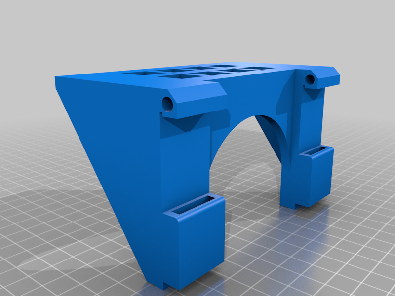 Din Rail Mount for eight Cherry MX style buttons by ...