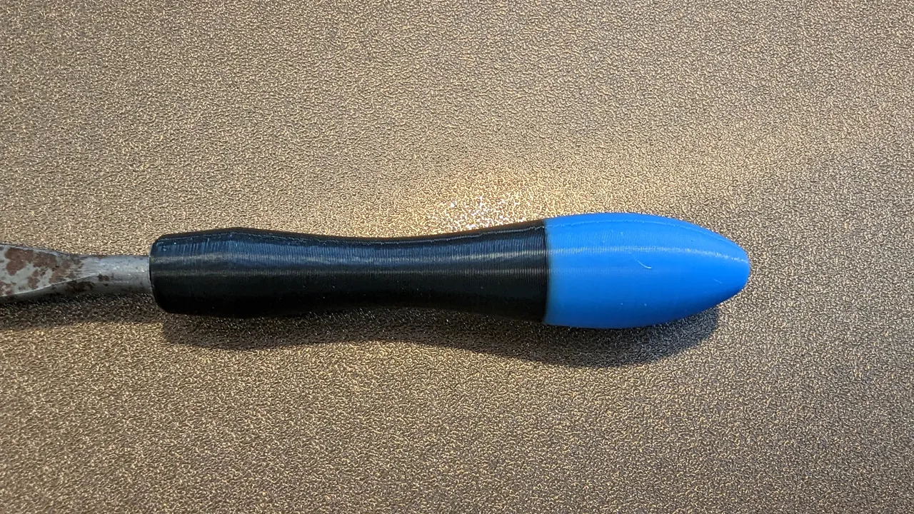 Needle file handle by Bukken | Download free STL model | Printables.com