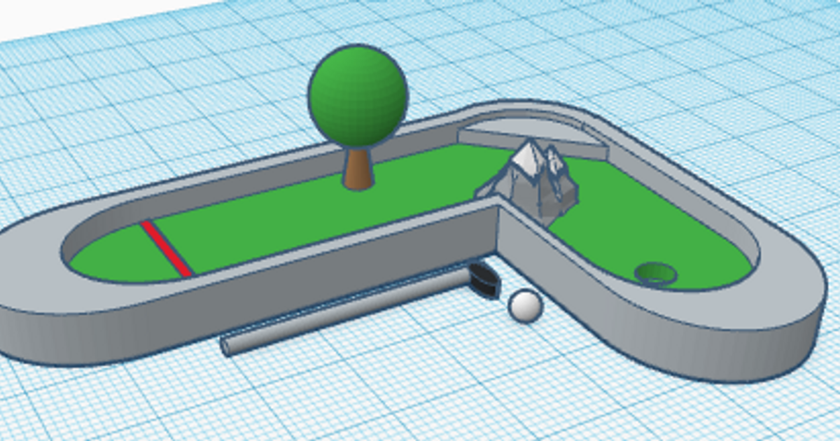 Mini Golf by AEJ 3D printing | Download free STL model | Printables.com