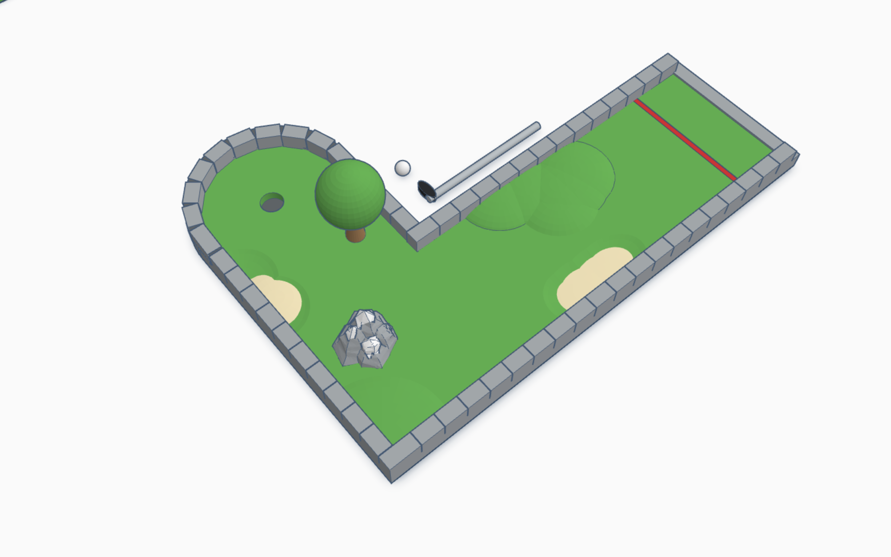 Mini Golf by AEJ 3D printing | Download free STL model | Printables.com