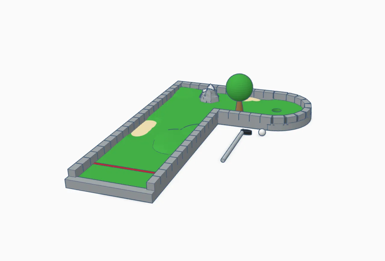 Mini Golf by AEJ 3D printing | Download free STL model | Printables.com