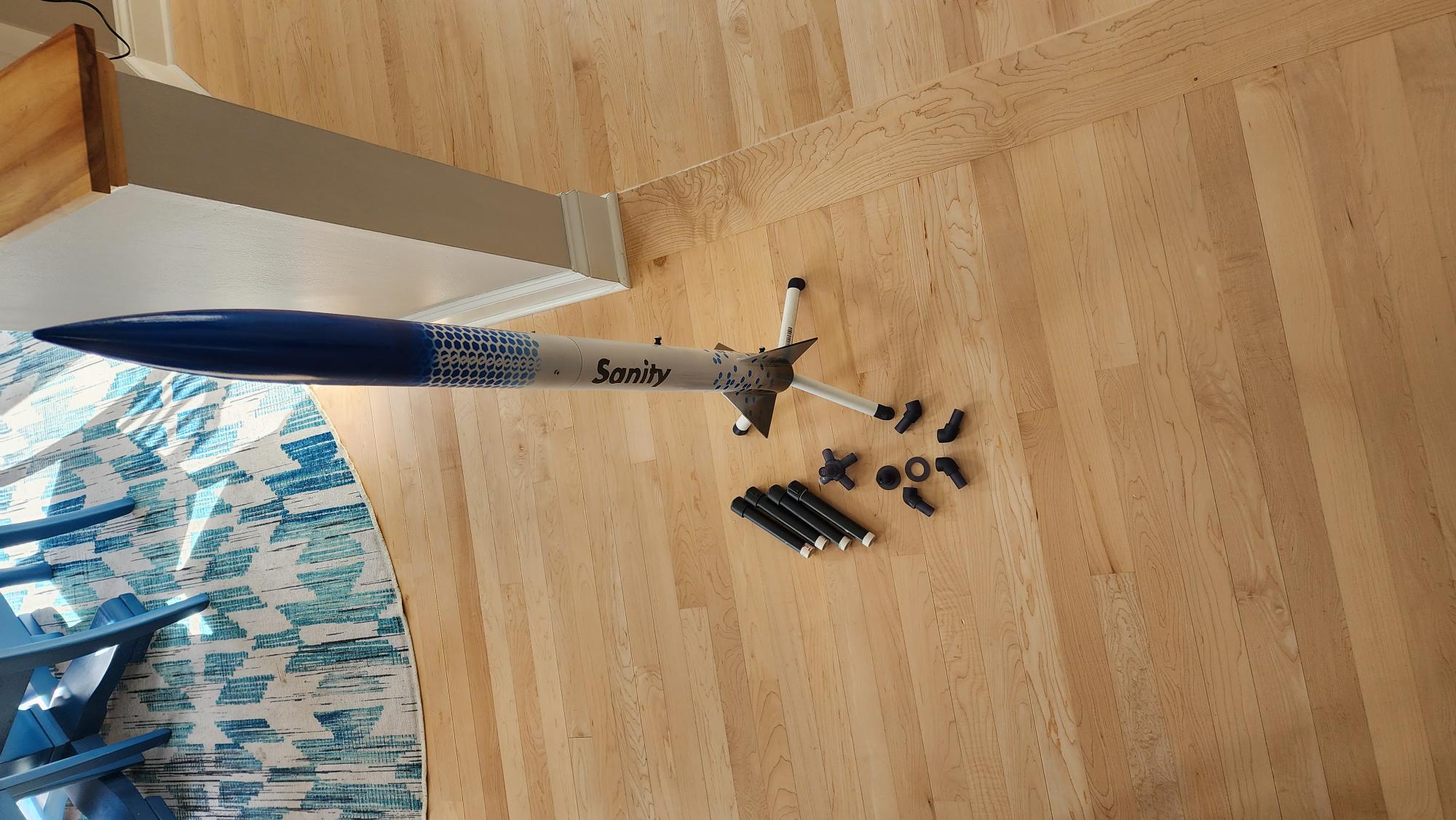 Rocket Stand for High Power Rockets by espn8-theocho | Download free ...