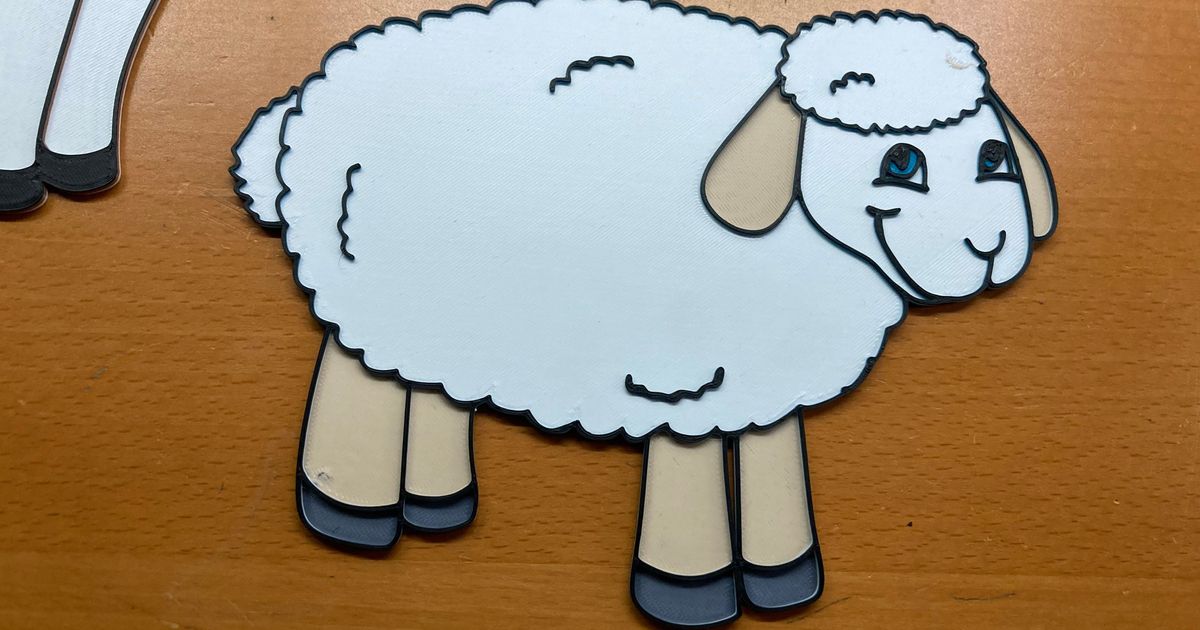 Schaf by Bollerofen | Download free STL model | Printables.com