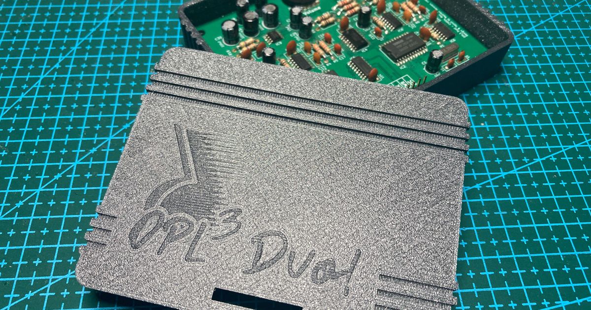 OPL3 Duo! Enclosure by DhrBaksteen | Download free STL model ...