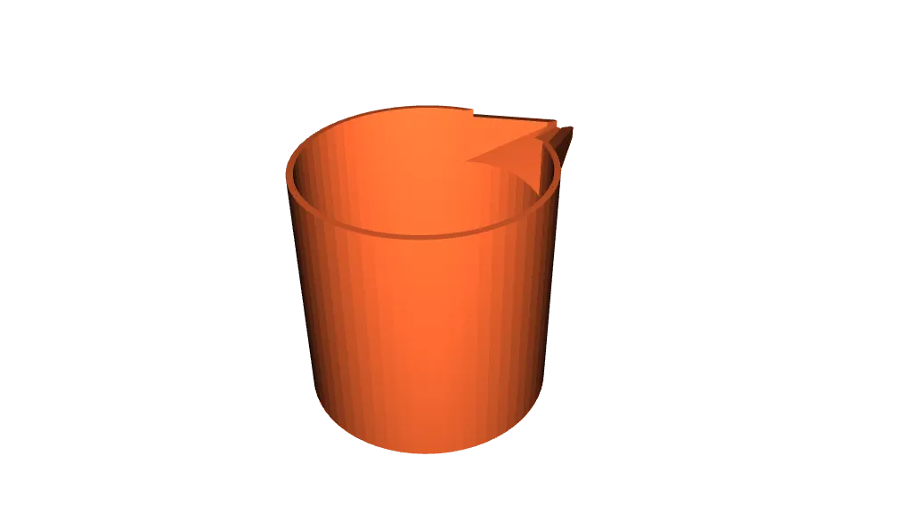 Airbrush paint mixing container by 3D PRINT | Download free STL model ...