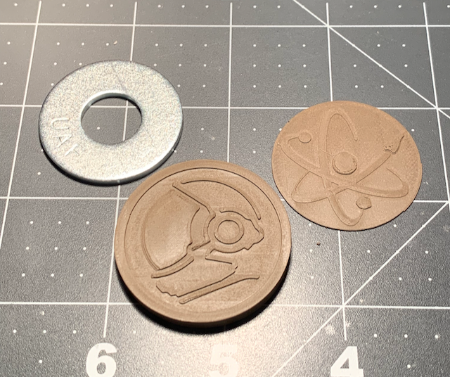 Weighted Souvenir Coin by Monte | Download free STL model | Printables.com