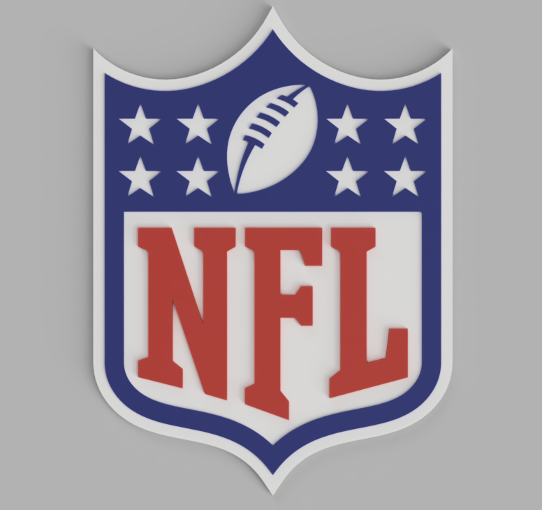 NFL Logo by 365Prints | Download free STL model | Printables.com