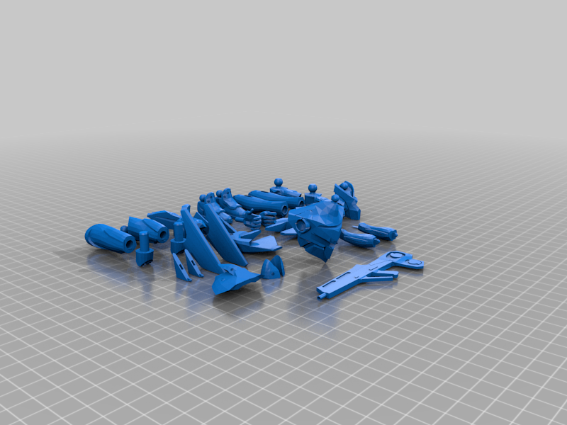 EVA Unit 00 Full Print by Noodalae | Download free STL model ...