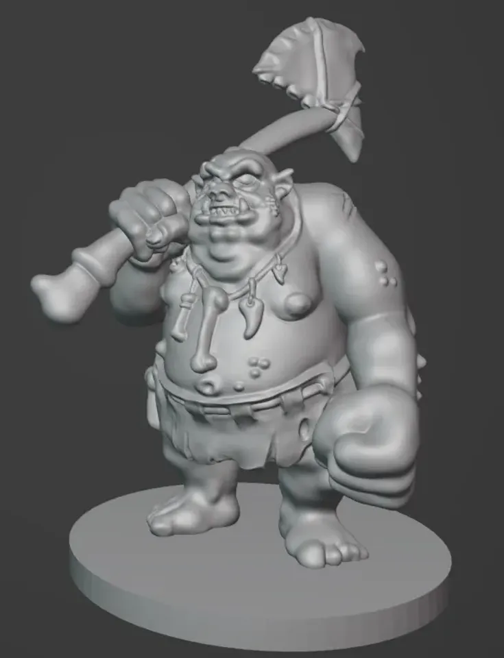 Fat ogre by argylefox | Download free STL model | Printables.com