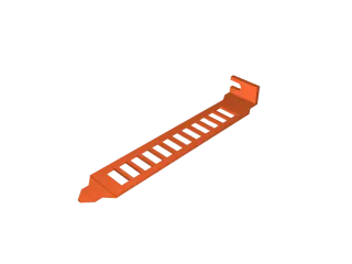 Pc case gpu slot cover by Teun | Download free STL model | Printables.com