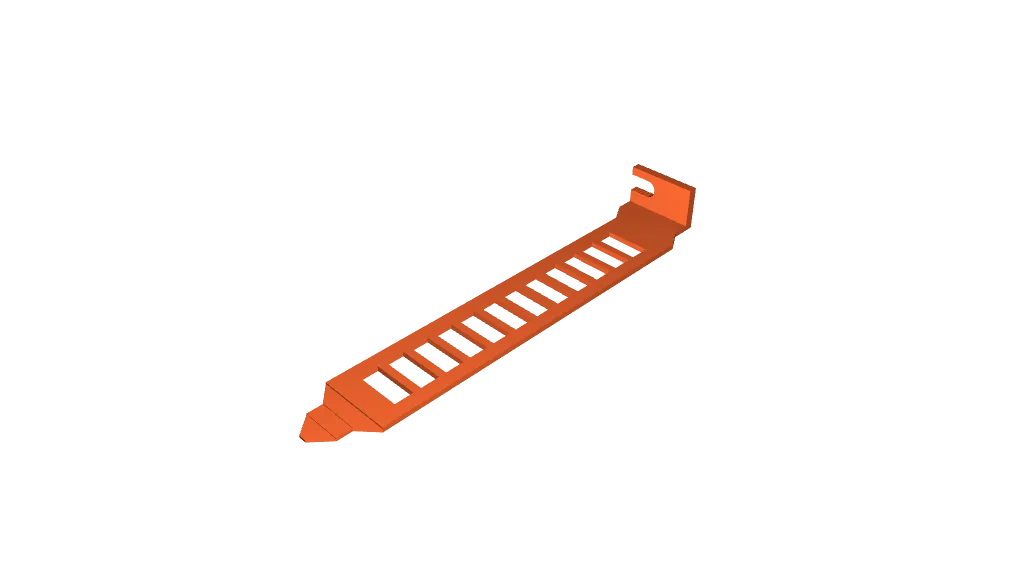 Pc case gpu slot cover by Teun | Download free STL model | Printables.com