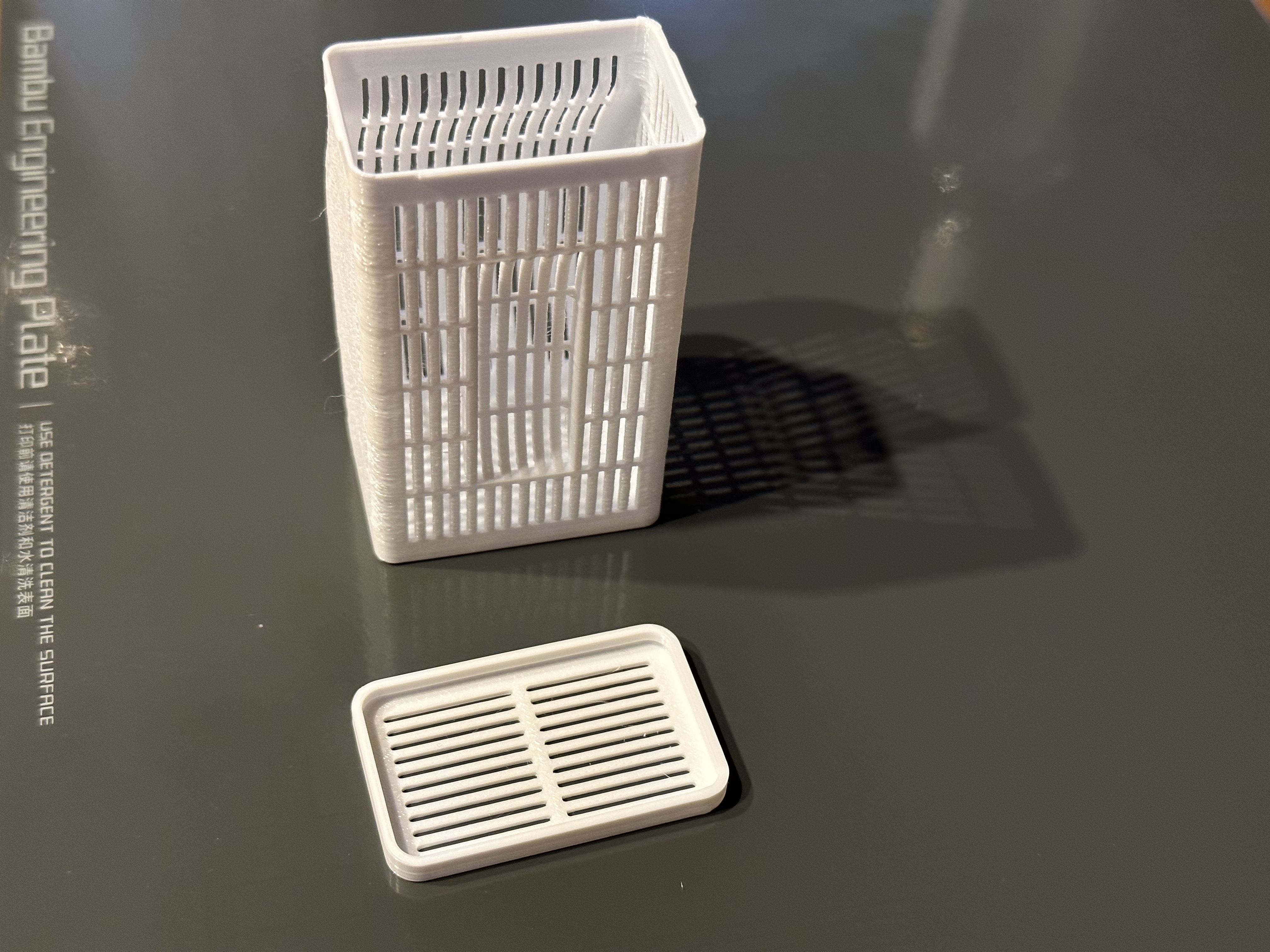 Bambulab Ams Dryer Pod With Indent For Ams Fix By Dietrich Download Free Stl Model