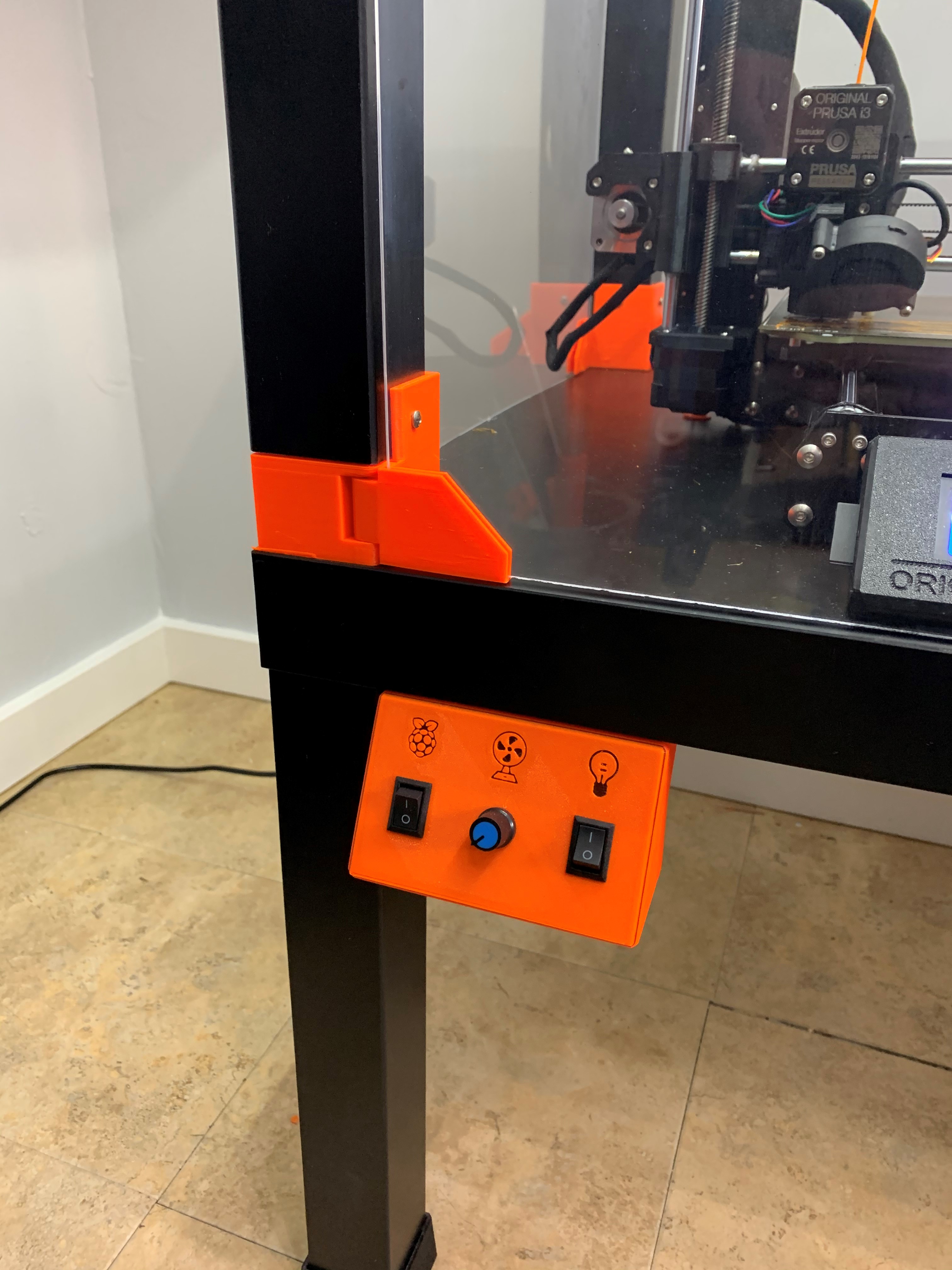Switch Shroud for Ikea Lack Enclosure - Left Side with Fan by ...