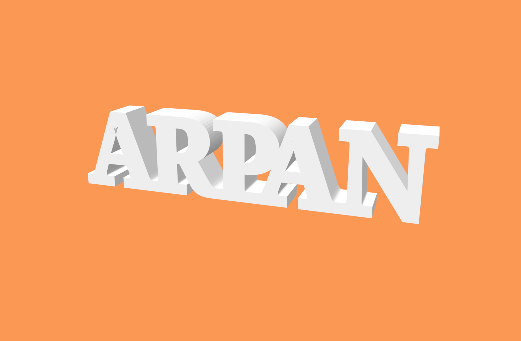 Arpan Name by nAv | Download free STL model | Printables.com