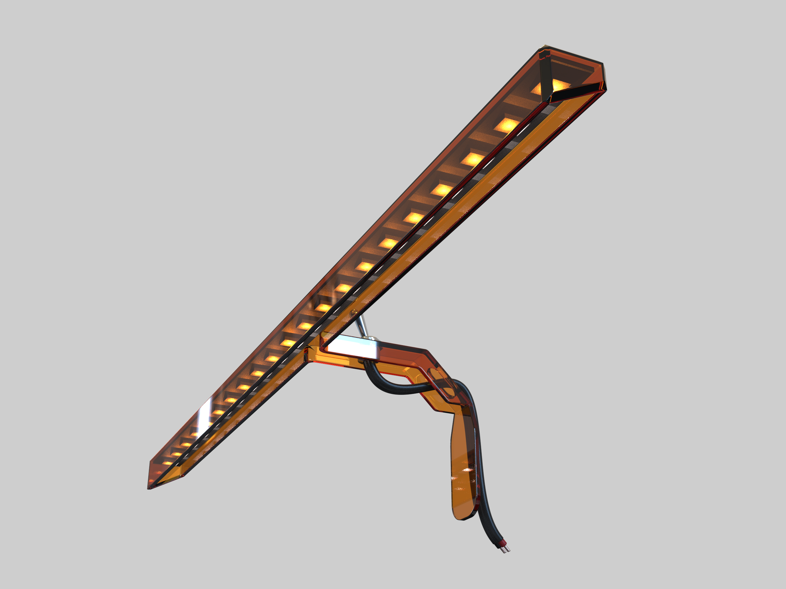 DIY Monitor LED Bar Light by The3Designer | Download free STL model ...