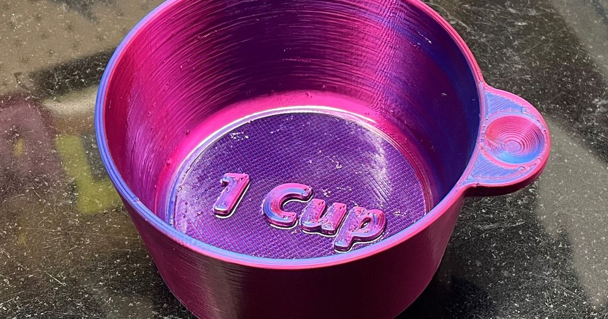 Basic 1 Cup by George | Download free STL model | Printables.com