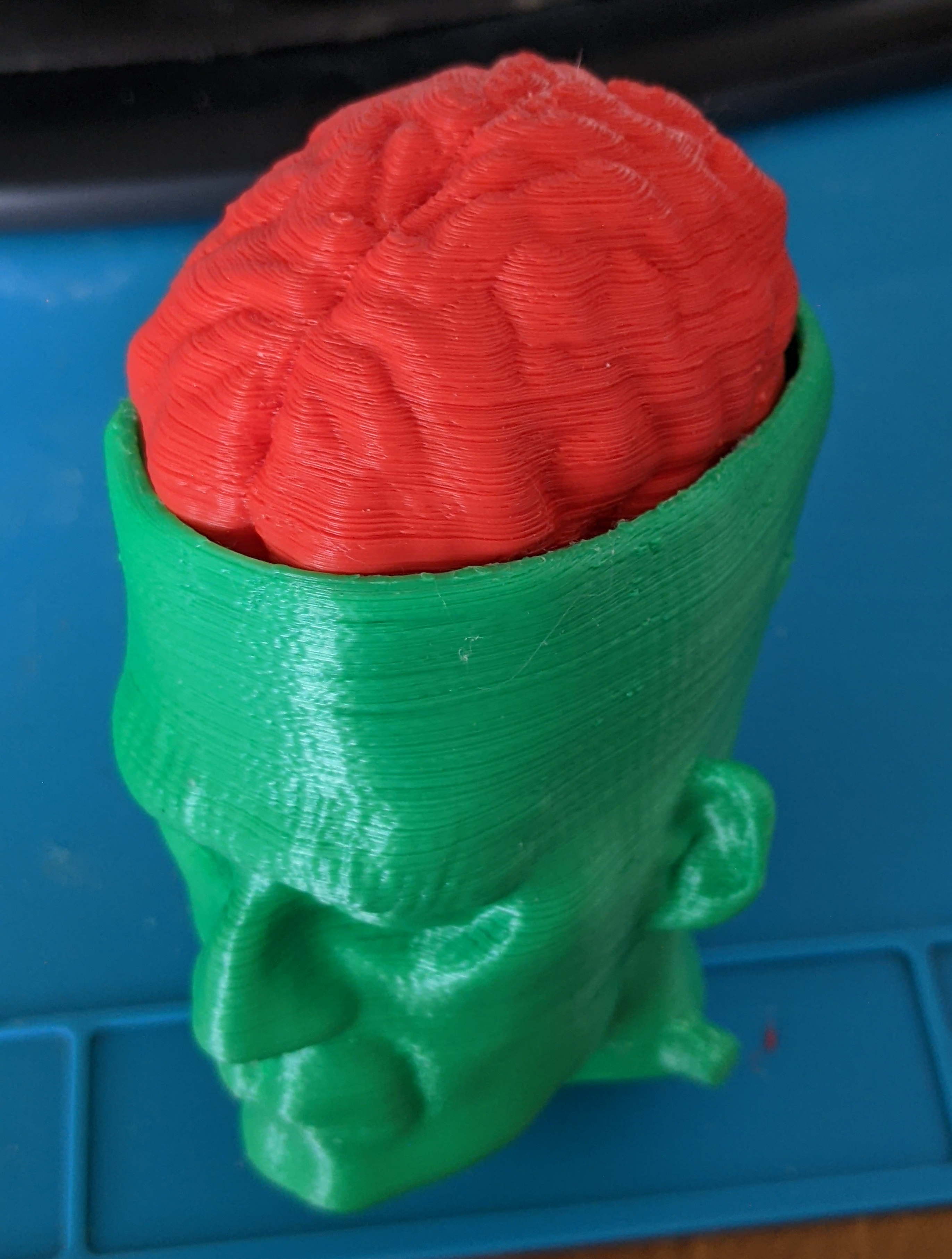 Frankenstein's Monster with Glowing Brain by robo | Download free STL ...