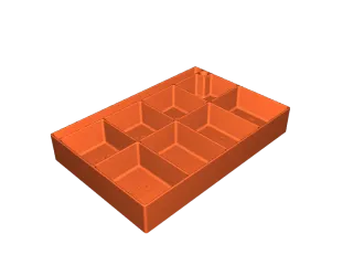 Coin Sorting Tray (UK Currency) by Sjb1604 | Download free STL model ...