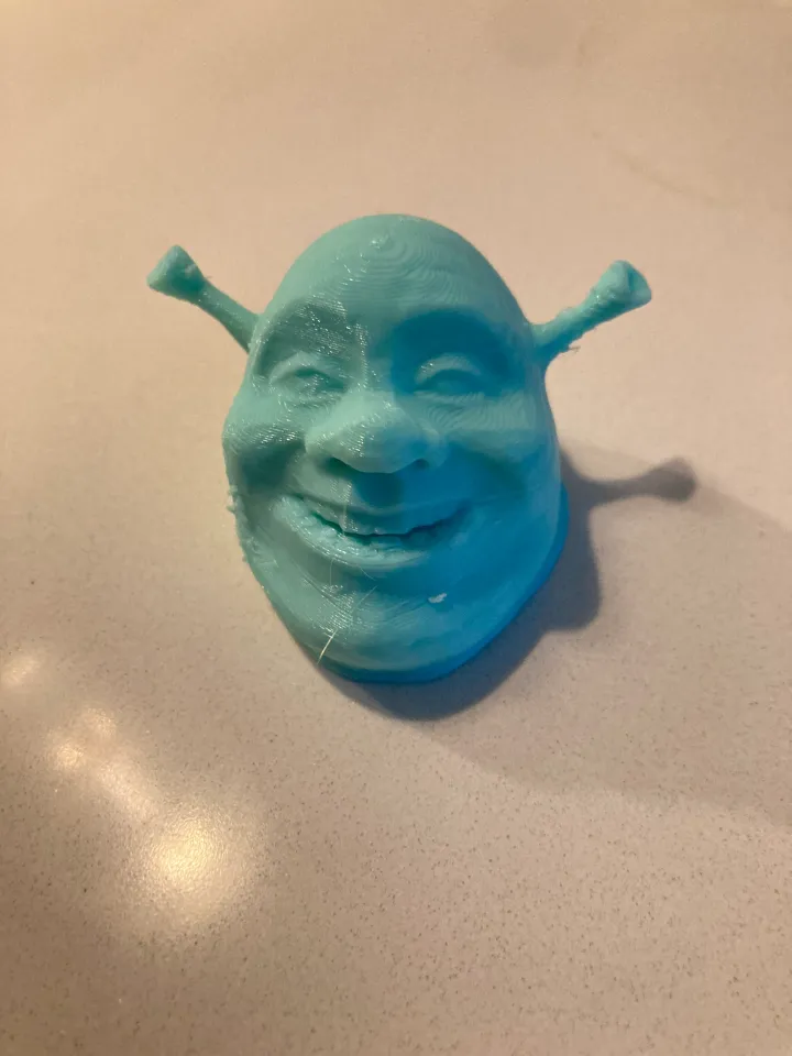 Shrek Head by Rex | Download free STL model | Printables.com