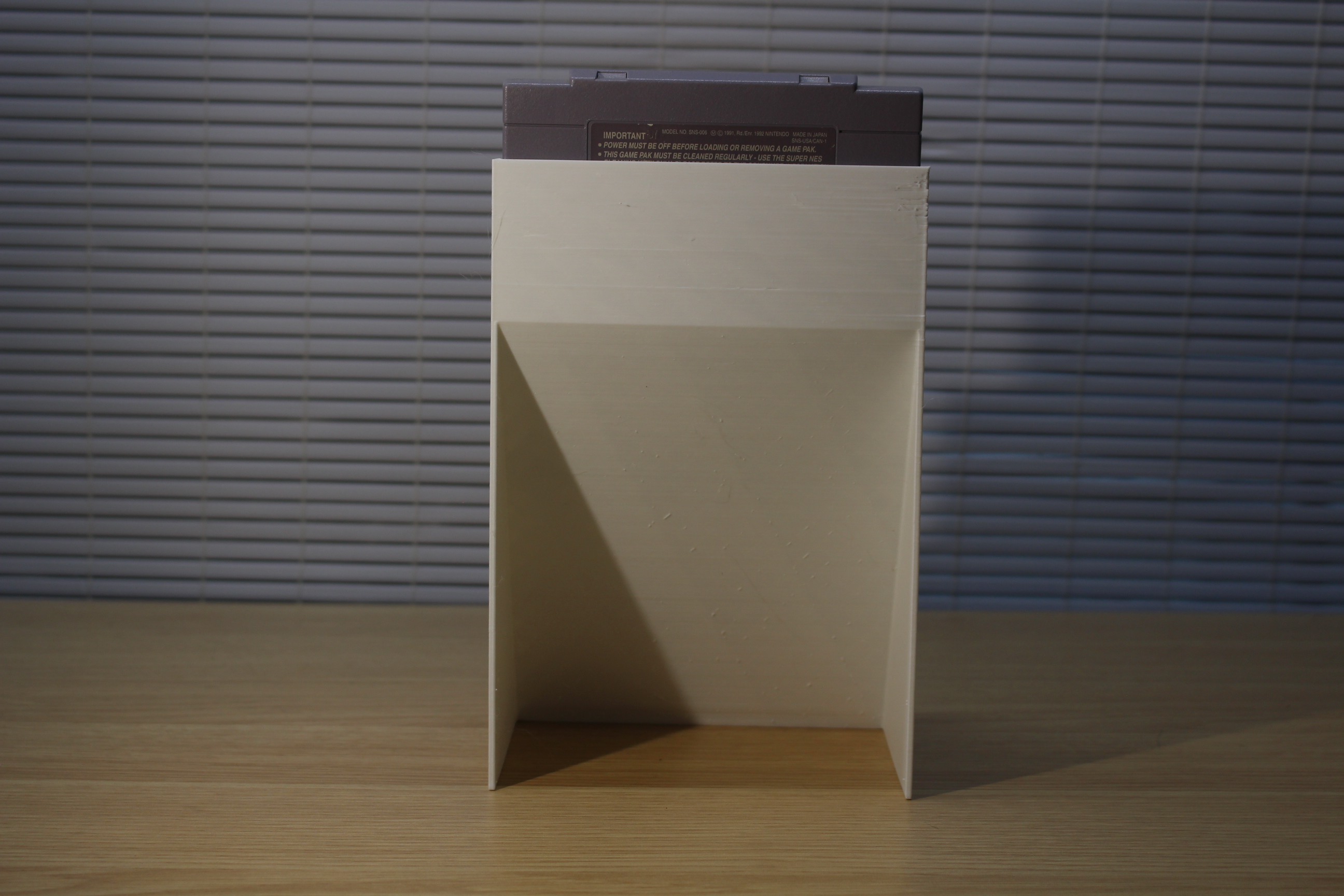 Super Nintendo Entertainment System Game Stand by Zach Hovick ...