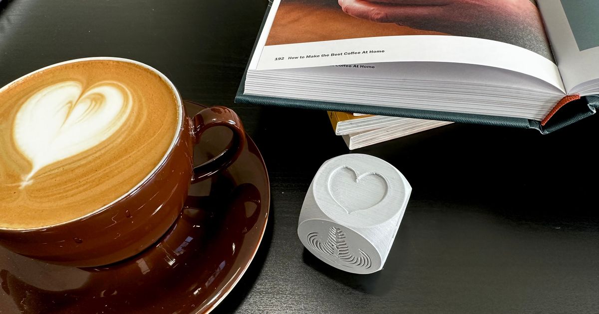 Latte Art Dice by llang | Download free STL model | Printables.com
