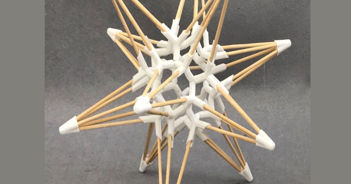 polyhedra star ( ninth stellation of icosahedron ) by ekaggrat ...