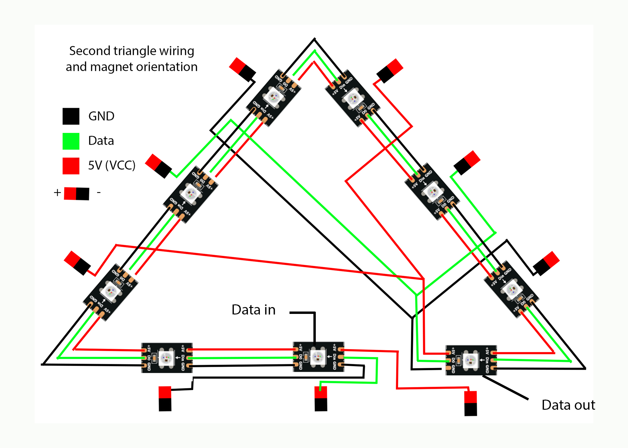 DIY light triangles by Maker's Ark | Download free STL model ...