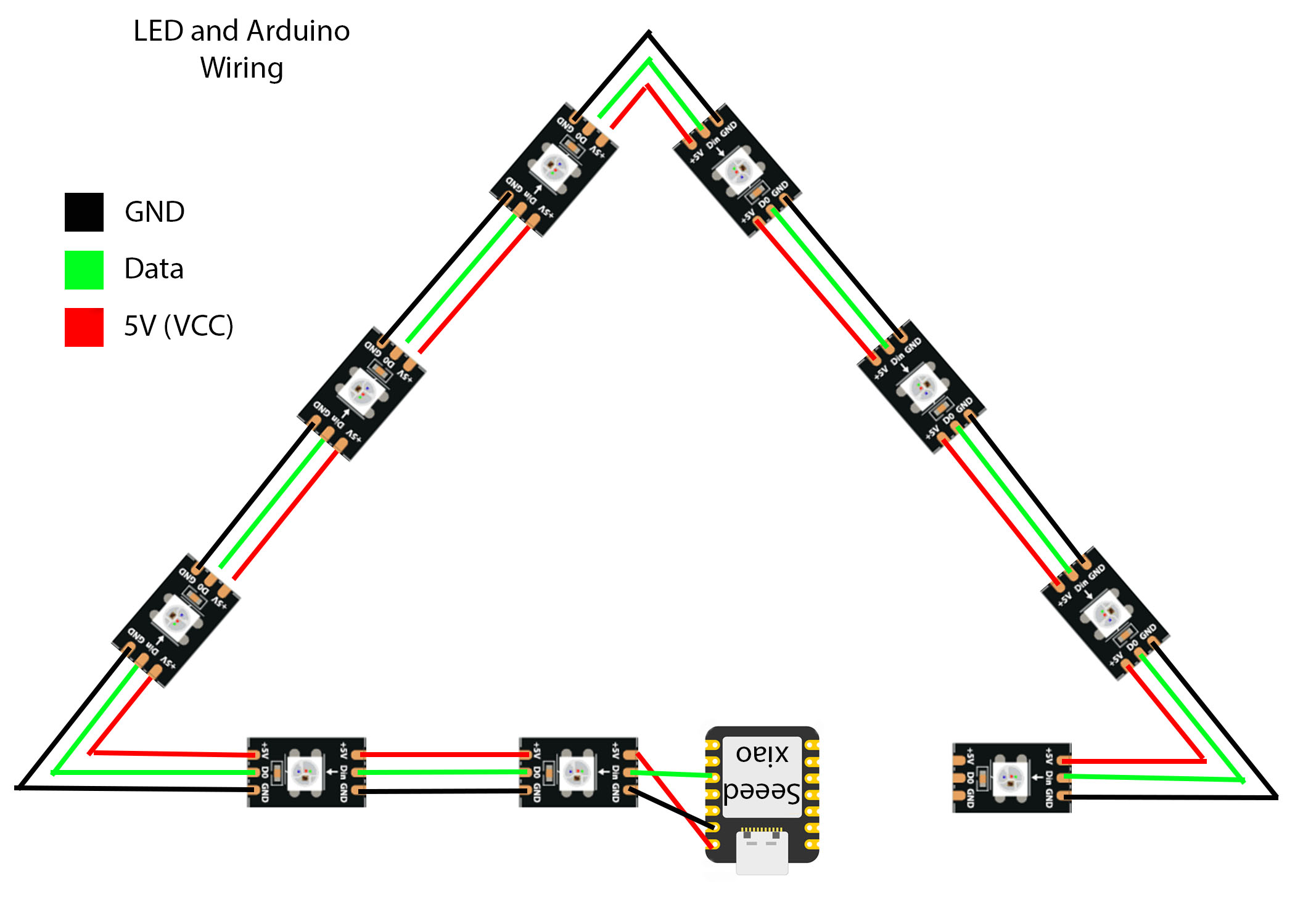 DIY light triangles by Maker's Ark | Download free STL model ...
