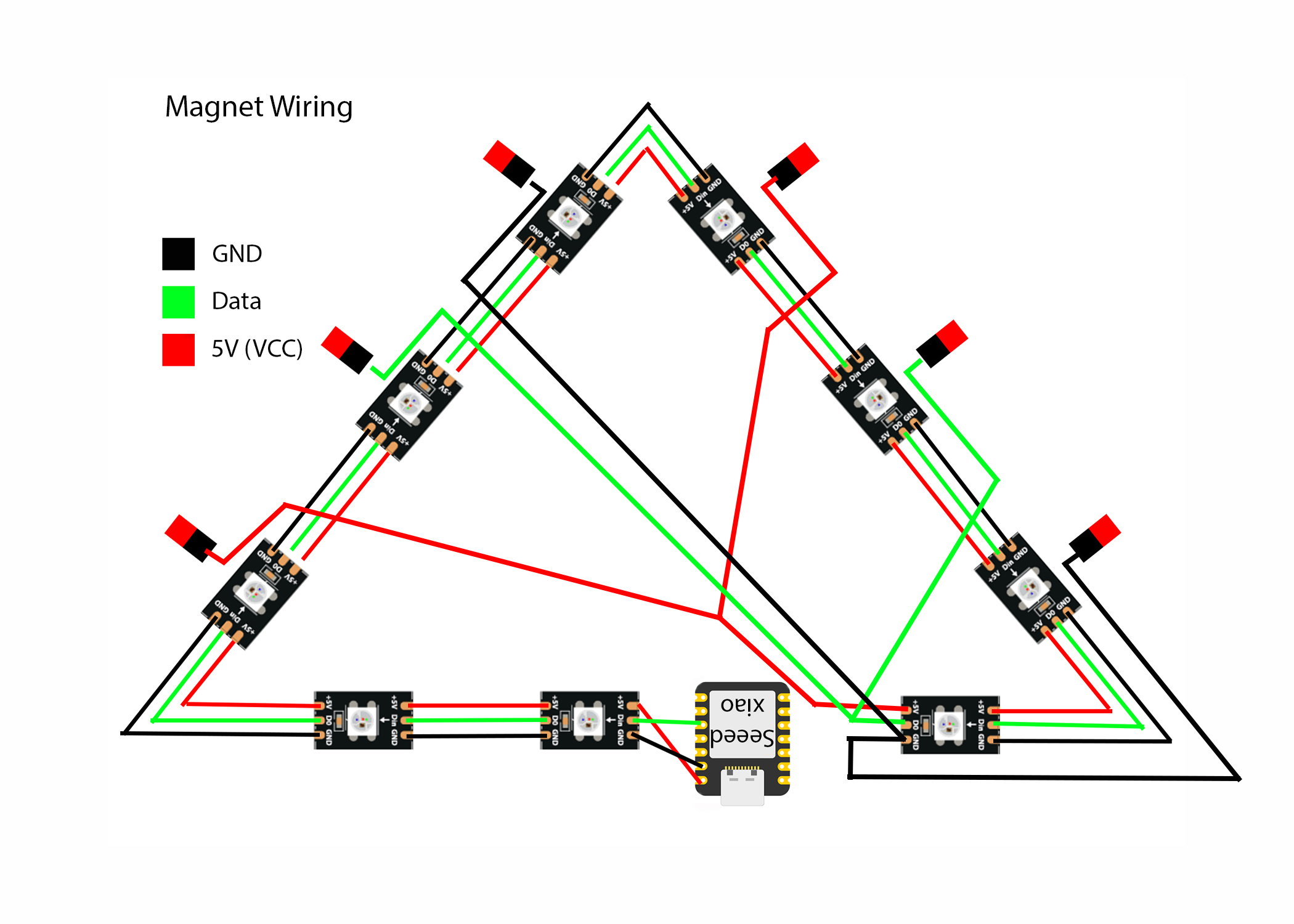 DIY light triangles by Maker's Ark | Download free STL model ...