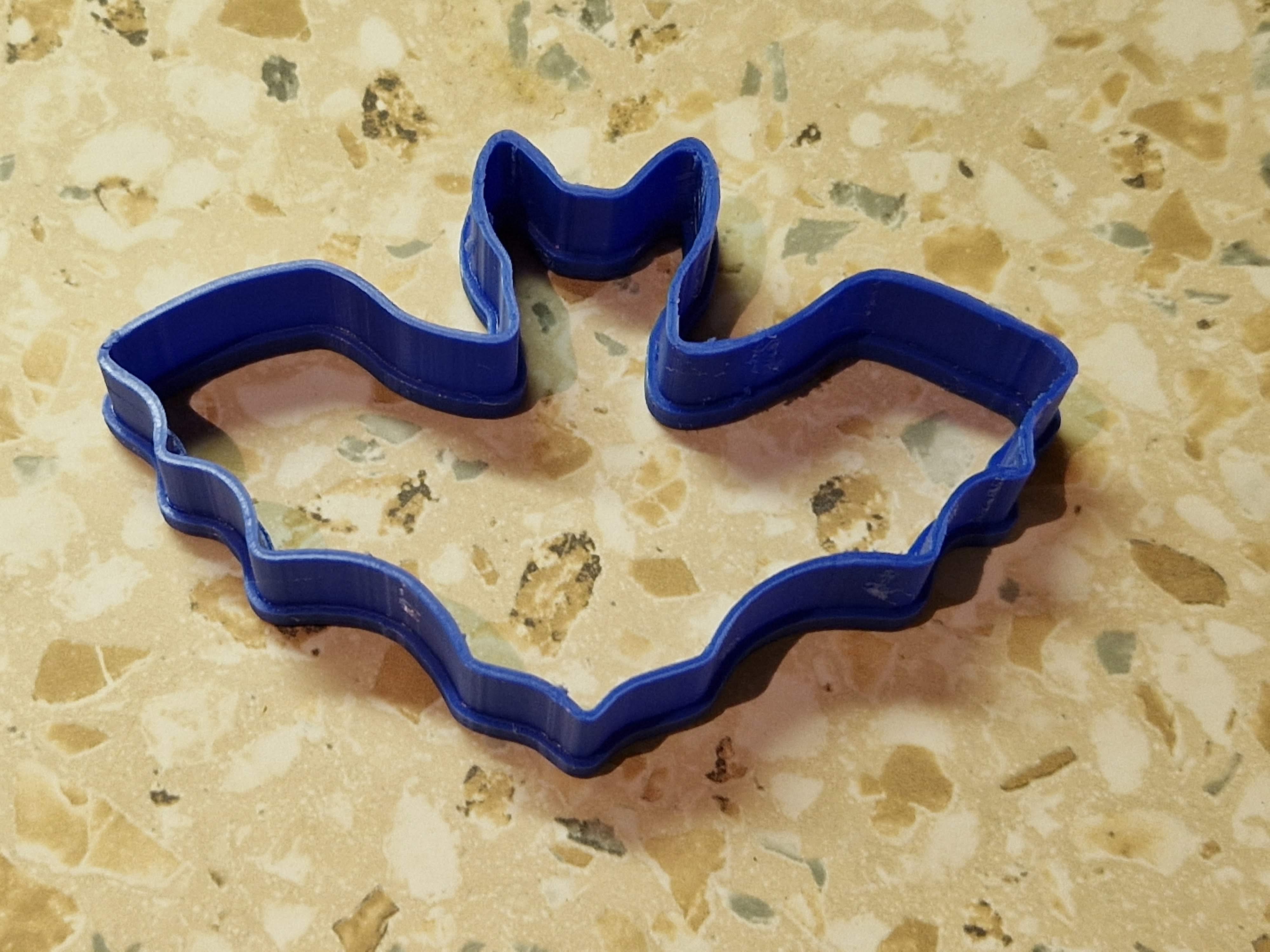 Bat cookie cutter by Ondra | Download free STL model | Printables.com