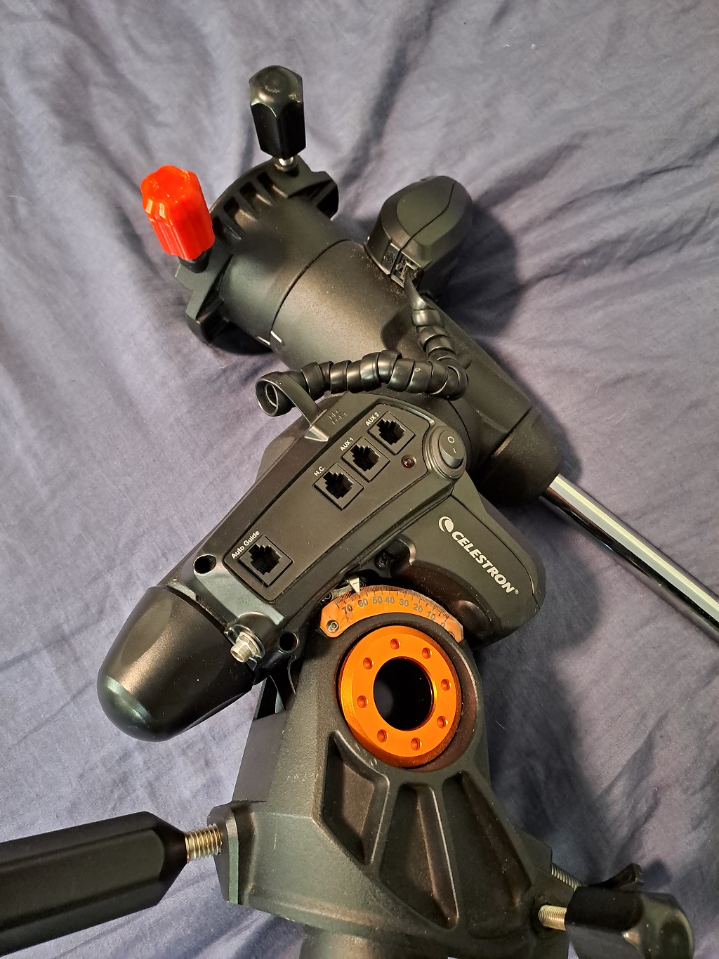 Celestron AVX mount bracket replacement by LA3QMA | Download free STL ...