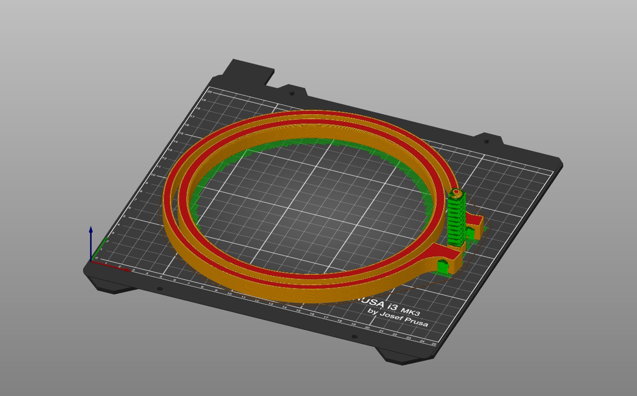 Embroidery frame - 18 cm by John | Download free STL model | Printables.com