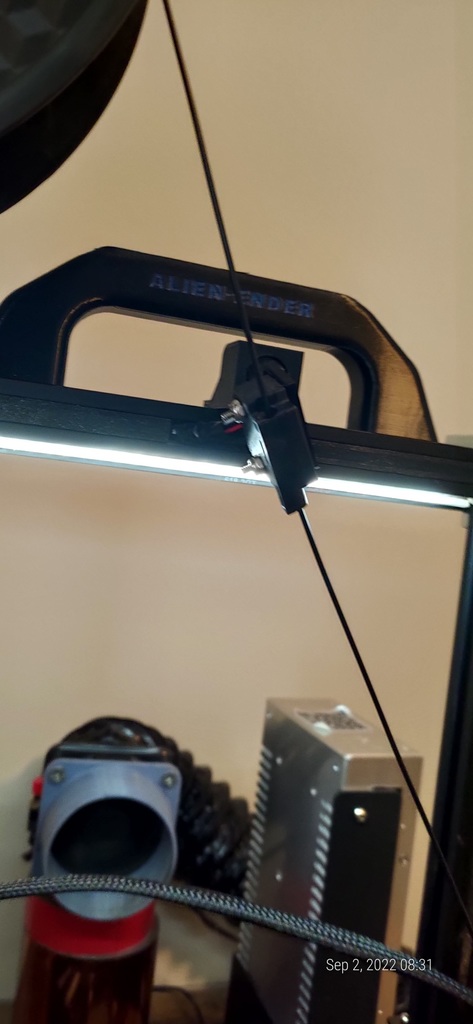 Filament Runout Sensor Bracket by Rocky Prattastic | Download free STL ... Filament Runout Sensor Bracket by Rocky Prattastic | Download free STL ...