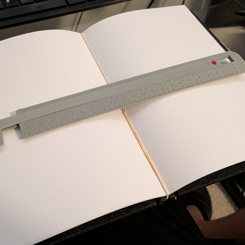 Precision Metric Sliding Ruler - Metrolog Inspired by James Chapman ...