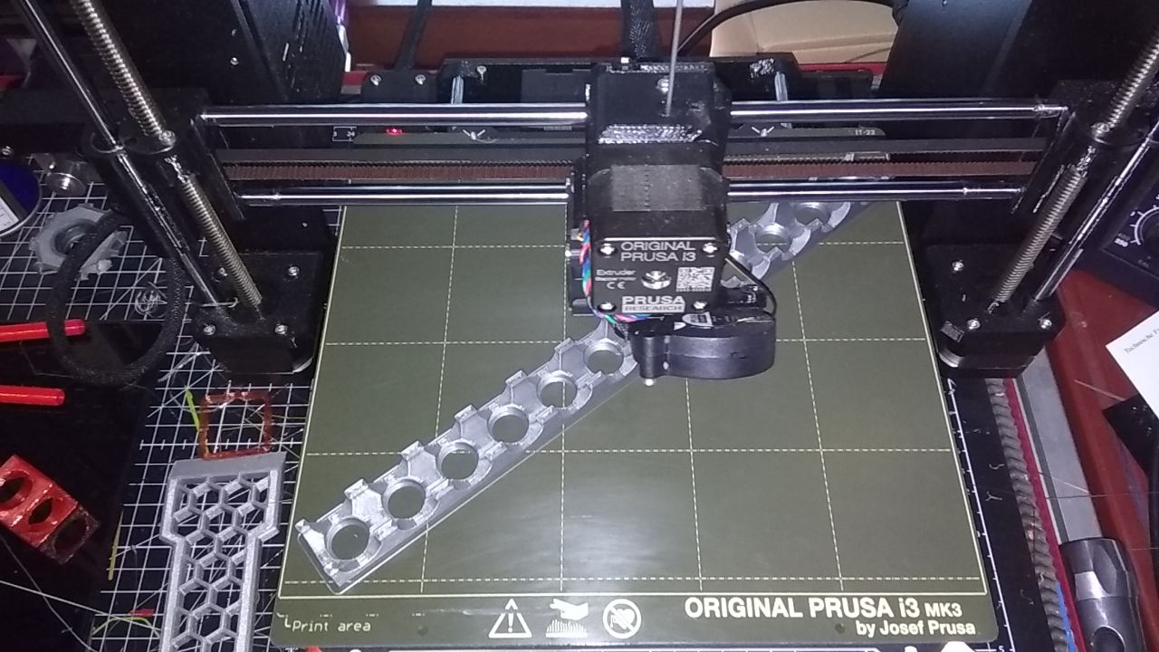 Pro K_Klotz Stab 288mm *24mm *24mm mit 16mm Bohrungen allseitig by tew ...